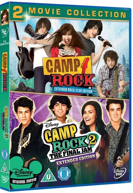 CAMP ROCK: 2-MOVIE Collection (DVD) Alyson Stoner Anna Maria Perez de ...