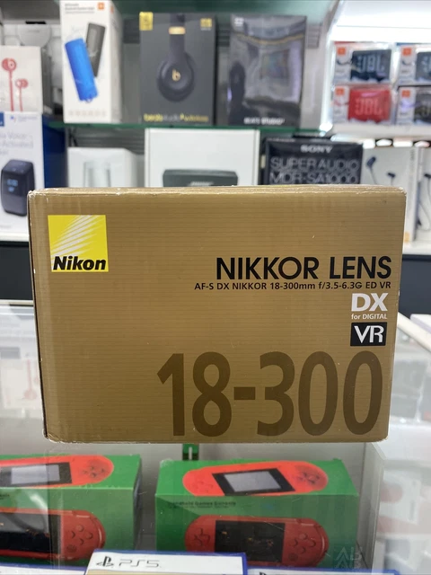 NIKON HIGH MAGNIFICATION Zoom Lens JAA821DA AF-S DX NIKKOR 18-300mm f/3 ...