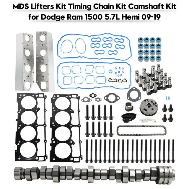 MDS LIFTER STEUERKETTE Nockenwelle Kit für Dodge Ram 1500 5.7L Hemi 09 ...
