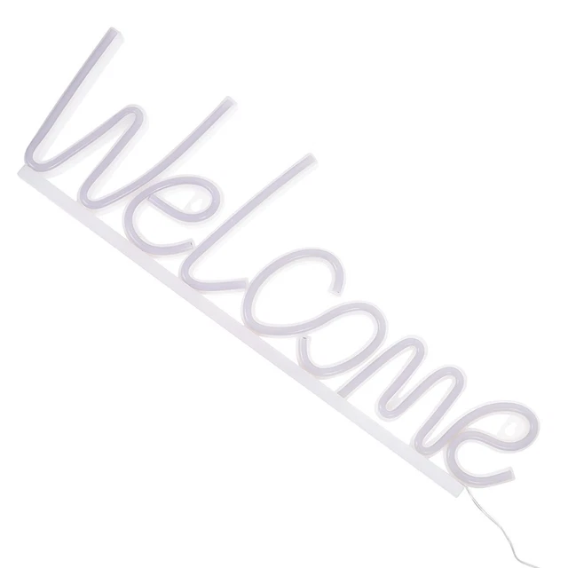 WELCOME NEON LIGHT Sign LED Neon Lamp Party Neon Sign Widely-used Party ...