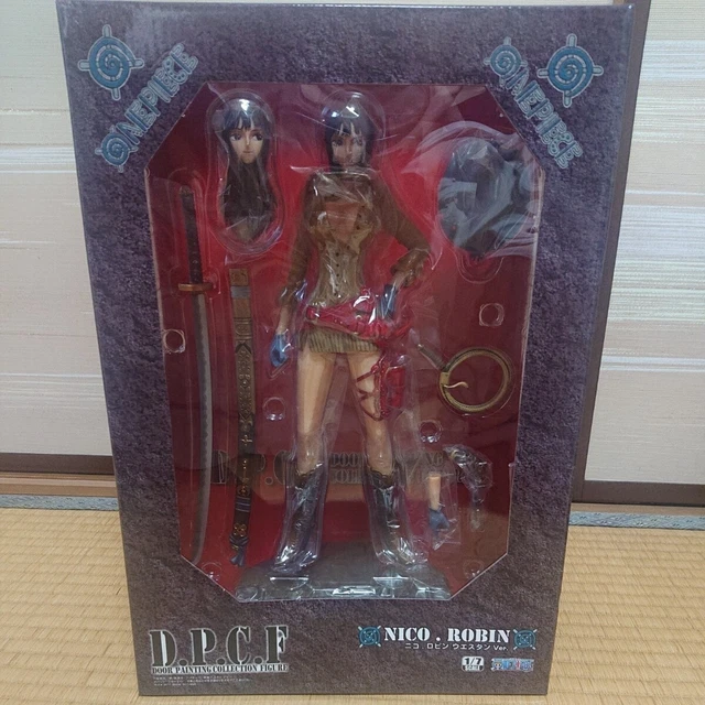 ONE PIECE DPCF Nico Robin Western ver Plex DOOR PAINTING COLLECTION FIGURE £186.02 - PicClick UK