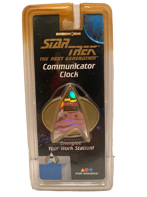 VINTAGE STAR TREK Enterprise The Next Generation Communicator Quartz ...