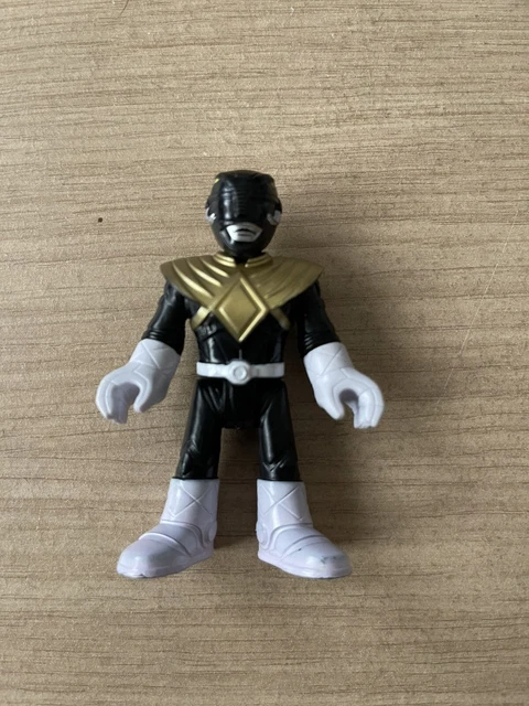FISHER PRICE IMAGINEXT Modellino Power Ranger Ranger nero 3 EUR 17,49 ...