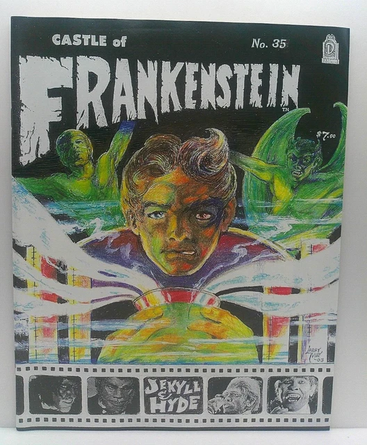 CASTLE OF FRANKENSTEIN #35 Magazine Dr. Jekyll And Mr Hyde Fredric ...