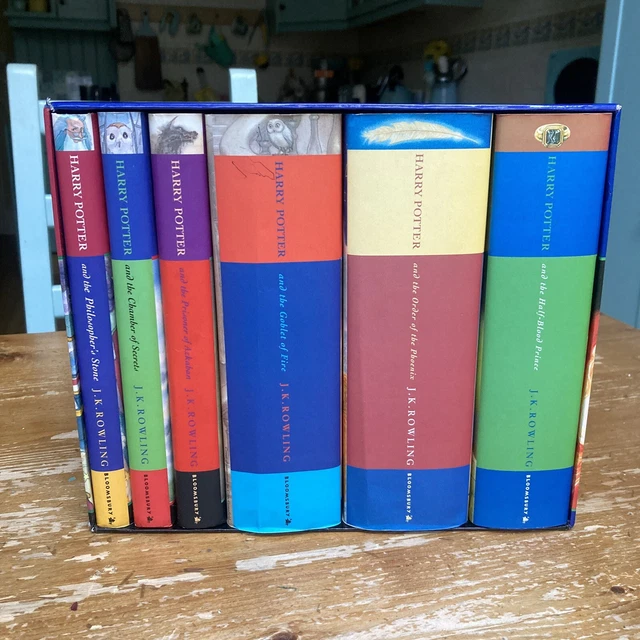 HARRY POTTER - Boxed Set 6 HB Books - Bloomsbury - J.K. Rowling - It's ...