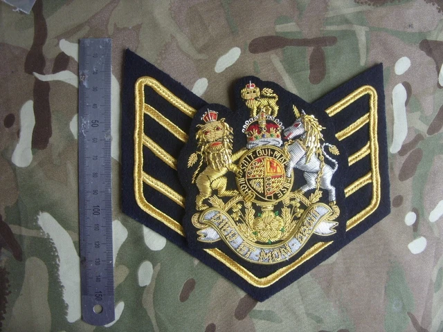 NEW LONDON GARRISON SGT MAJOR No1 DRESS RANK BADGE WO1 RSM £54.50 - PicClick UK