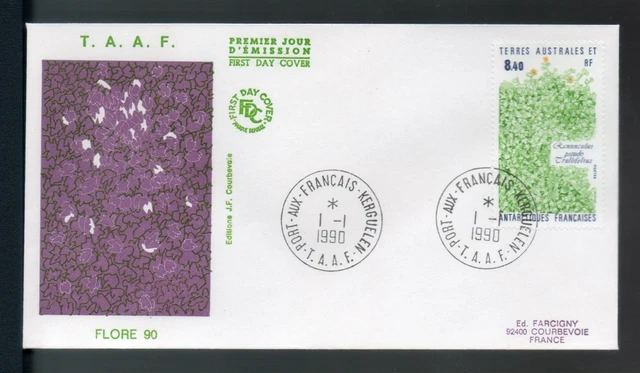 PJ-C 106 - TAAF Kerguelen - PJ Flore 90 - 1-1-1990 EUR 1,25 - PicClick FR