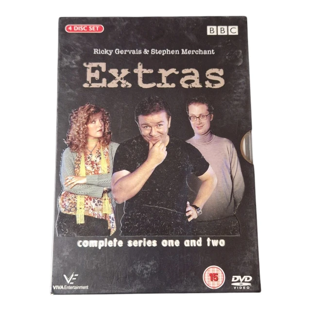 EXTRAS DVD COMPLETE Series One And Two BBC Ricky Gervais £6.03 ...