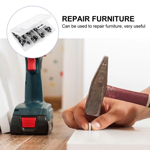 120 PCS/SET ALUMINUM Pop Rivets Round-headed Core Assortment Kit $29.13 ...