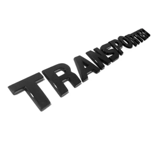 NEW TRANSPORTER LETTERING rear replacement badge gloss black letters t4 ...