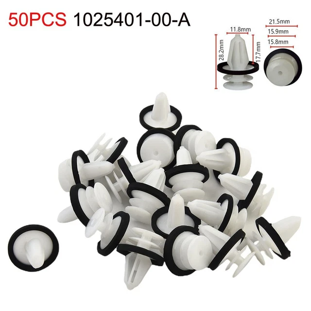 ATTACHE CLIPS RETENUE Attache 102540100A 9mm Trou Porte Bordure ...