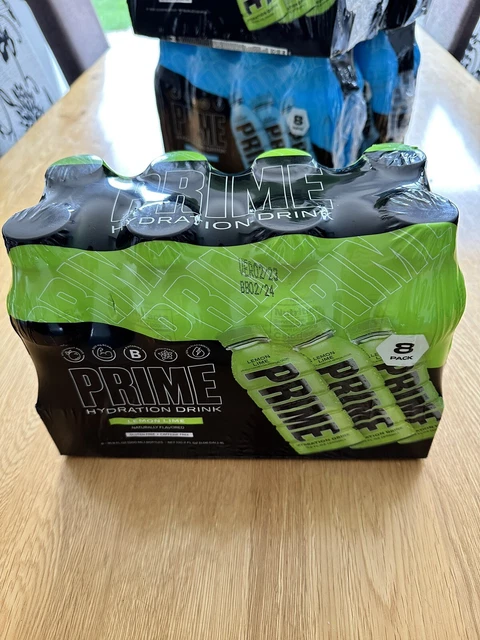 PRIME HYDRATION ENERGY Drink | Lemon Lime 8 Pack | Logan Paul and KSI ...