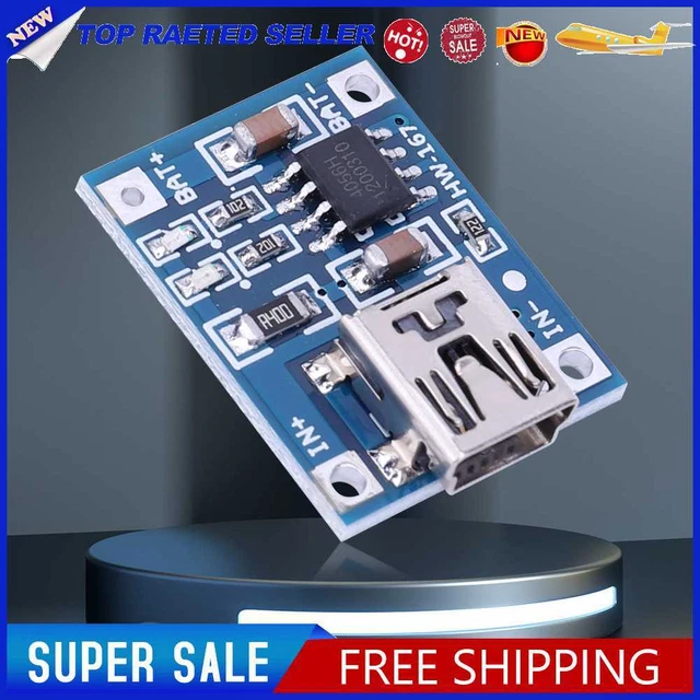 TP4056 LITHIUM BATTERY Charger Module Micro USB Mini Battery Charger ...