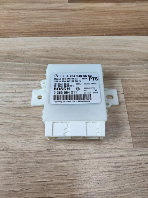 MERCEDES-BENZ W204 C-CLASS Parking Sensor Pdc Pts Control Unit ...