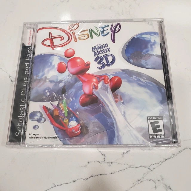 DISNEY'S MAGIC ARTIST 3D (Windows/Mac, 2000) - Band NEW, sealed £1.19 ...