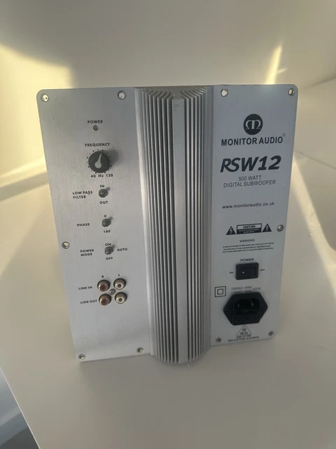 FAULTY AMPLIFIER CONTROL Board For Monitor Audio RSW-12 Subwoofer ...