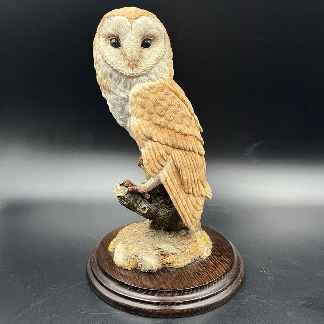 COUNTRY ARTISTS BARN Owl Hand Crafted Figure Statue Model CA 431 VGC ...