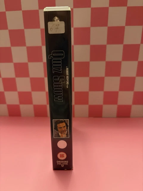 QUIZ SHOW BIG Box VHS Video Robert Redford Ex Rental £14.99 - PicClick UK