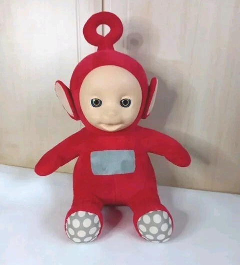 TELETUBBIES LARGE RED Po Plush 2016, 18" Sitting Soft Toy NOT TALKING £ ...