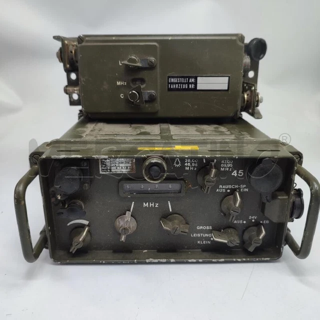 RADIO MILITAIRE ALLEMANDE Sem 35 Avec Récepteur EUR 197,11 - PicClick FR