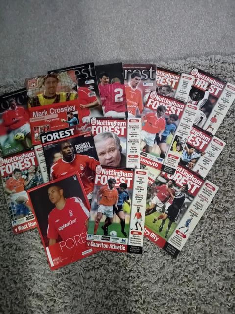 NOTTINGHAM FOREST PROGRAMMES £10.78 - PicClick UK