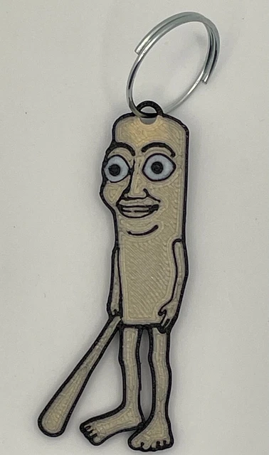 TUNG TUNG TUNG Sahur Italian Brainrot Stick Keychain, Keyring 7cm AI ...