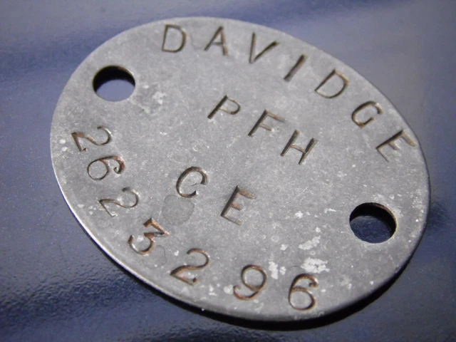 WW2 RELIC DOGTAG RAC RTR - Grenadier Guards - DAVIDGE 2623296 £13.20 ...