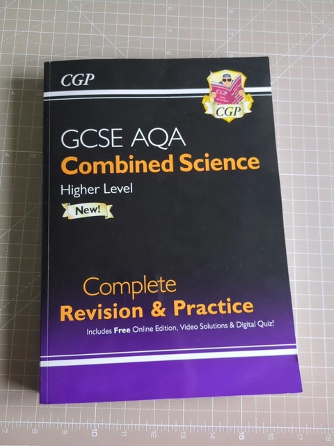 GCSE AQA COMBINED Science Higher Level Complete Revision And Practice £0.99 - PicClick UK