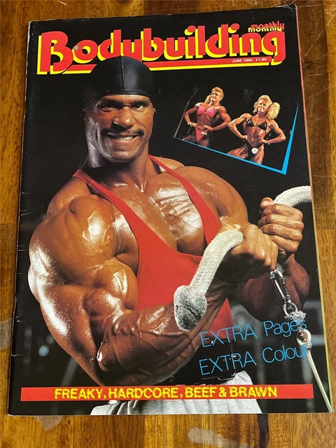 BODYBUILDING MONTHLY MUSCLE magazine MIKE CHRISTIAN 6-90 (UK) £7.96 ...