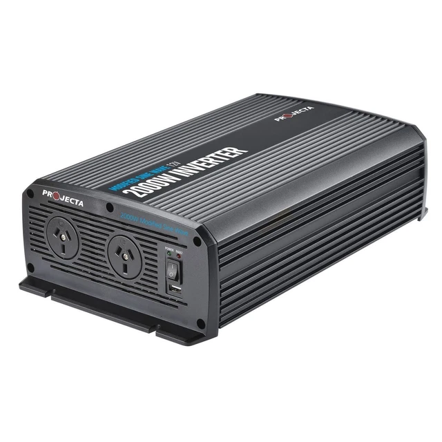 PROJECTA 12V 2000W Modified Sine Wave Inverter IMW2000 $1,257.26 ...