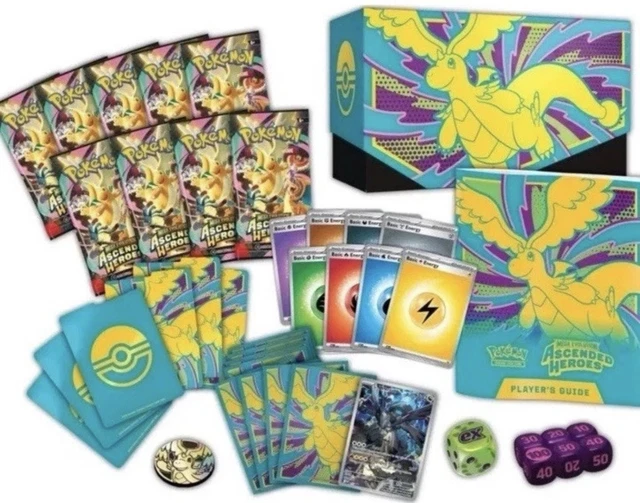 POKÉMON TCG: MEGA Ascended Heroes ETB - Elite Trainer Box - PRESALE ...