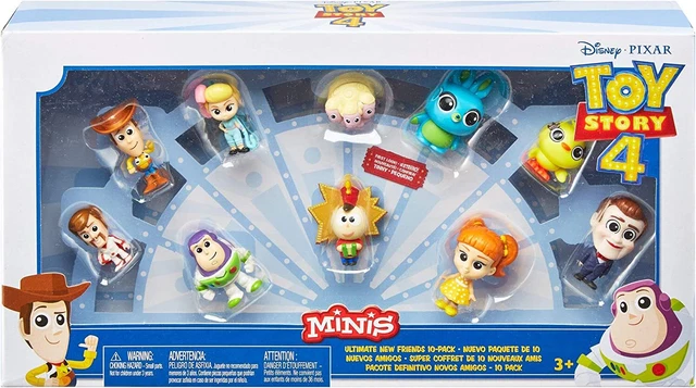 DISNEY PIXAR TOY Story 4 Minis Mini Figures - Ultimate New Friends 10 ...
