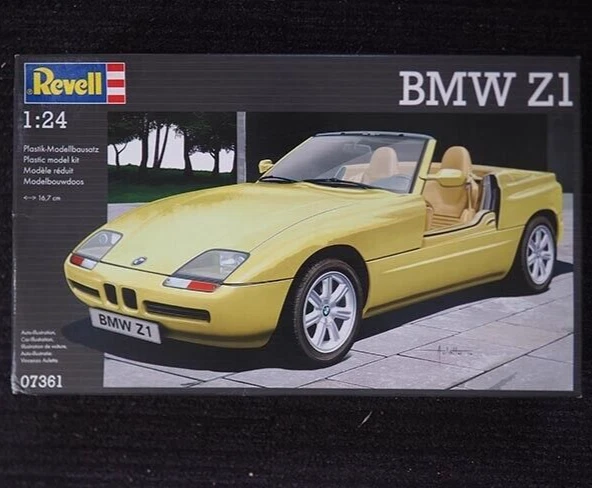 REVELL BMW Z1 1/24 Scale Model Car Kit Great Detail Rare 07361 £27.76 ...