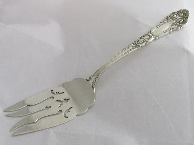 VINTAGE REED & Barton Sterling Silver French Renaissance Heavy Serving ...