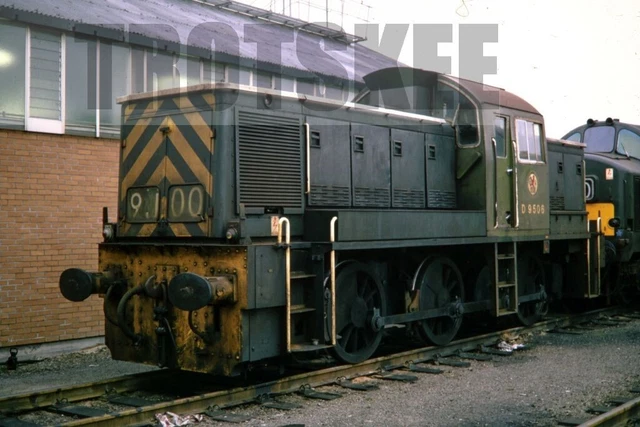 35MM SLIDE BR British Railways Diesel Loco Class 14 D9506 Newport 1966 ...