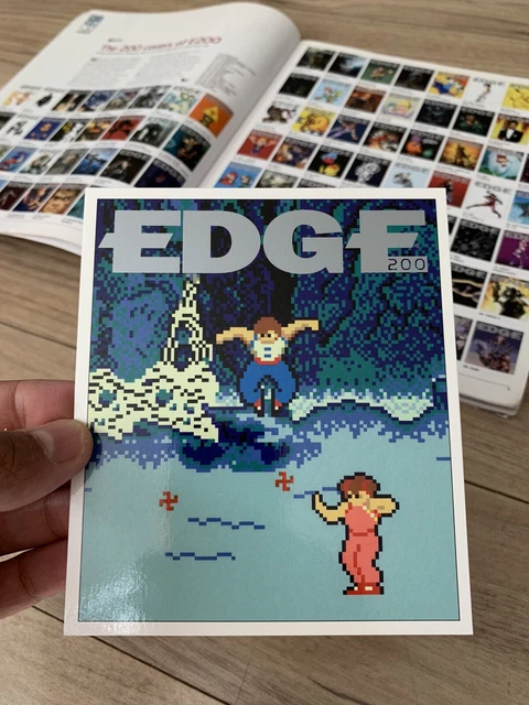 RARE ÉDITION LIMITÉE 141/200 Yie Ar Kung-Fu Edge Magazine Carte Postale ...