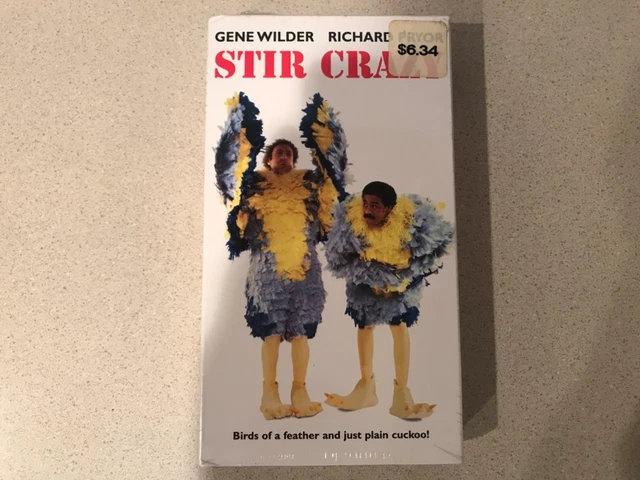 STIR CRAZY (VHS, 1999) Gene Wilder, Richard Pryor - Sealed £7.25 ...