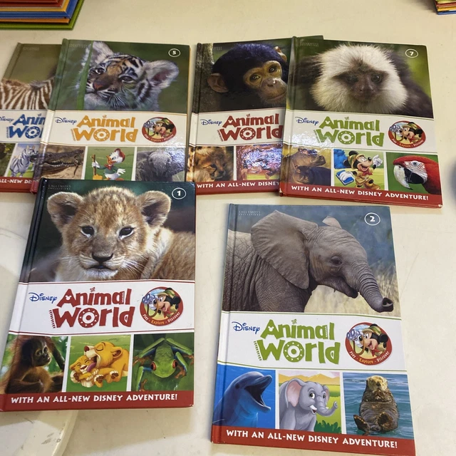 DISNEY ANIMAL WORLD books Collection 1-65 children’s nature hisnature ...