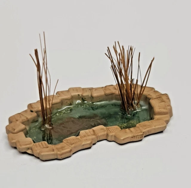 00 GAUGE 1/76 Scale Garden Pond x2 for Model Railway Layout / Diorama ...