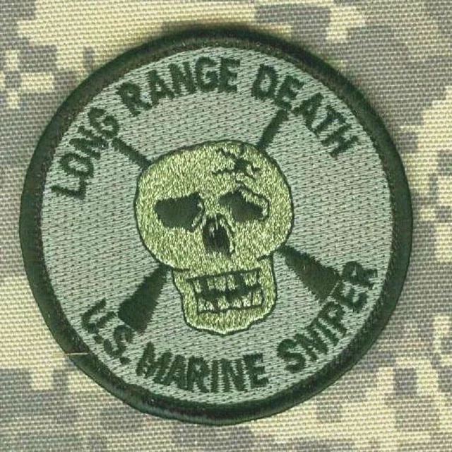 USMC JTF MARSOC RAIDERS RECON GHOST vêlkrö OD PATCH: Long Range Death ...