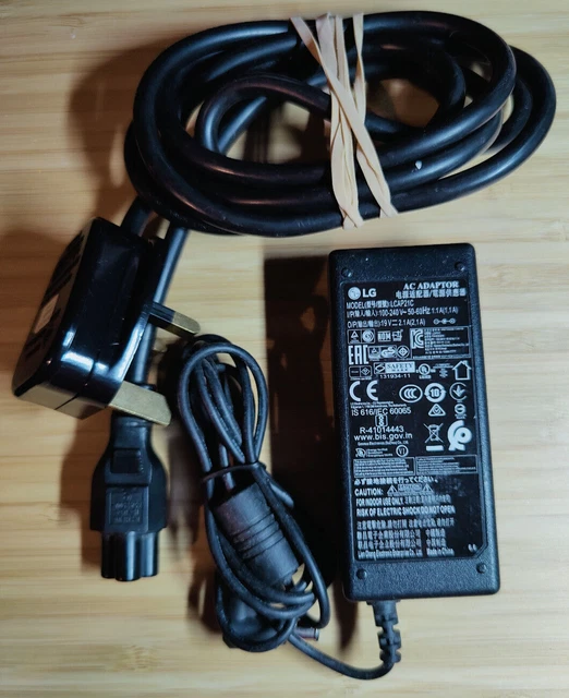 LG ORIGINAL LCAP21C 19V 2.1A AC adapter Power Supply £20.00 - PicClick UK