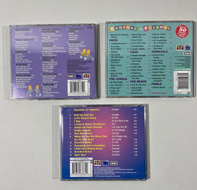 VINTAGE-BANANAS IN PYJAMAS-THE Very Best-CD box set-1999-x3 CDS-EUC $49 ...
