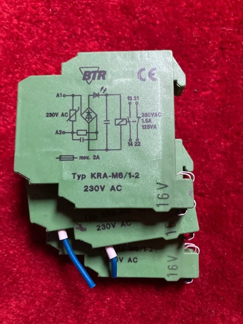 METZ CONNECT KOPPELBAUSTEIN KRA-M6/21 230V AC/DC BTR EUR 6,00 - PicClick DE