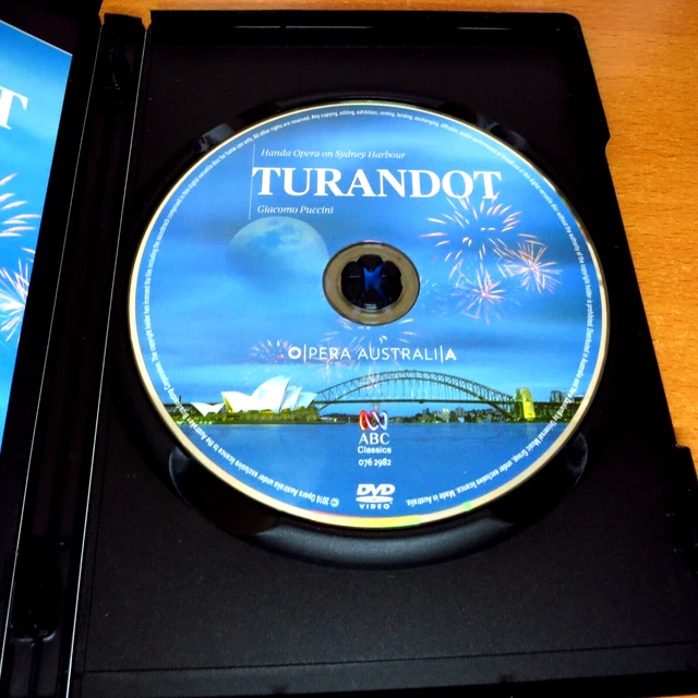 OPERA AUSTRALIA - Turandot - Handa Opera On Sydney Harbour ( Dvd , All ...