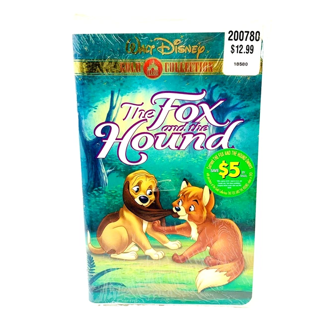 NOS WALT DISNEYS Classic The Fox and the Hound Gold Collection VHS ...