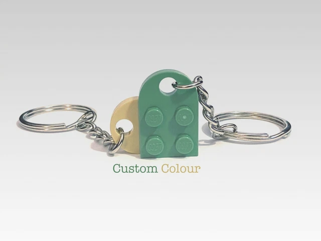 BRICK KEYRING'S KEY Chains Custom Made with Genuine and compatible LEGO ...