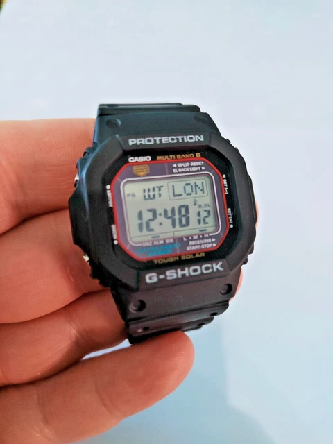CASIO GW-M5610-1ER G Shock Tough Solar Multiband 6 £47.52 - PicClick UK