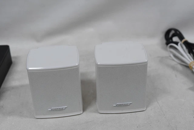BOSE VIRTUALLY INVISIBLE 300 Surround Speakers - 2 Speaker Set - White ...