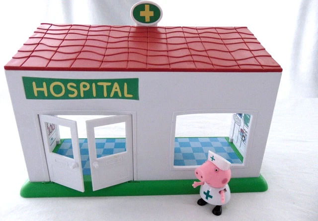 PEPPA PIG NURSE Figure With Hospital £10.07 - PicClick UK