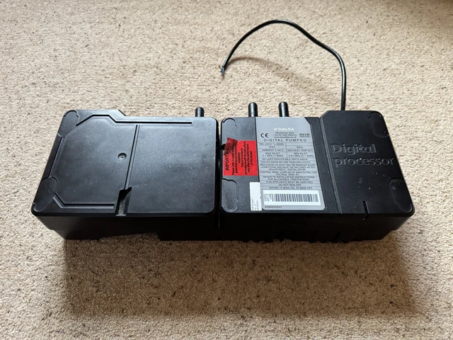 AQUALISA DIGITAL PUMPED Processor - 425600 - Gravity Fed/ Low Pressure ...